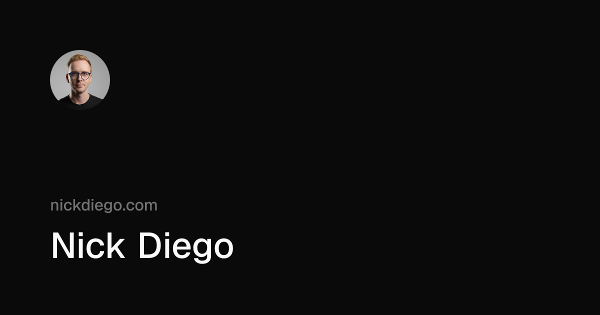 Nick Diego